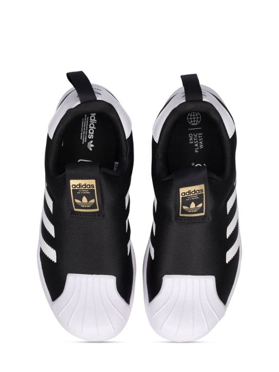 Superstar recycled poly blend sneakers - adidas Originals - Boys ...