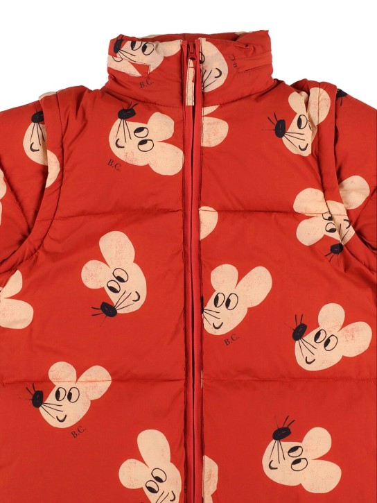 Mouse print recycled puffer jacket - Bobo Choses - Boys | Luisaviaroma