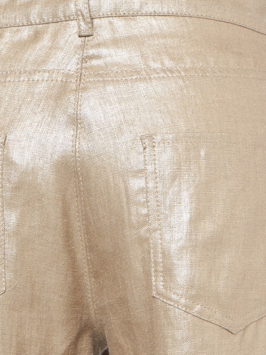 Pantaloni bouquet in lino lucido - 'S Max Mara - Donna | Luisaviaroma