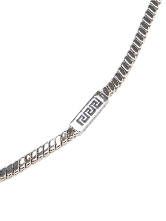 Metal plaque necklace - Versace - Men | Luisaviaroma