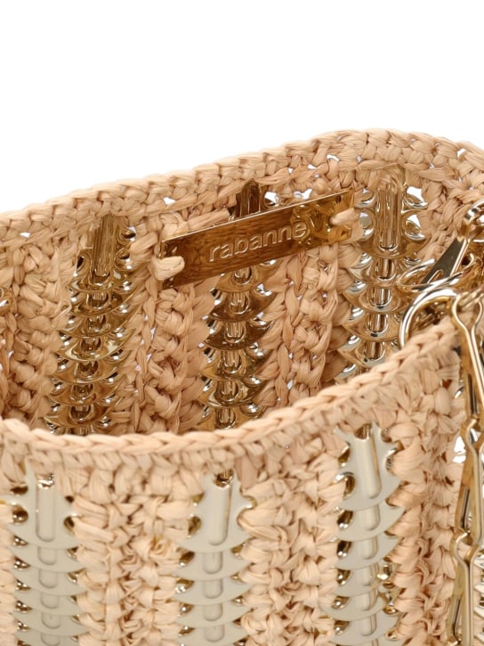 Sac porté épaule en raphia nano 1969 - Rabanne - Femme | Luisaviaroma