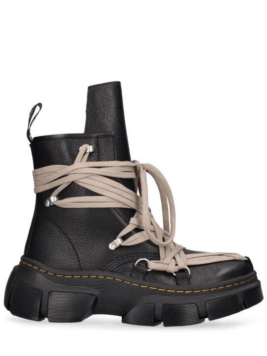 50mm mega lace leather ankle boots - Dr. Martens X Rick Owens - Women ...