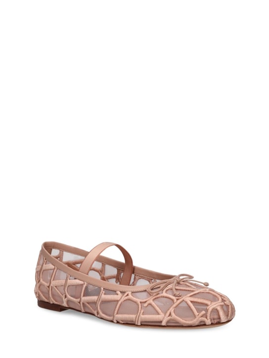 Flache mesh-schuhe „toile iconographe“ - Valentino Garavani - Damen ...