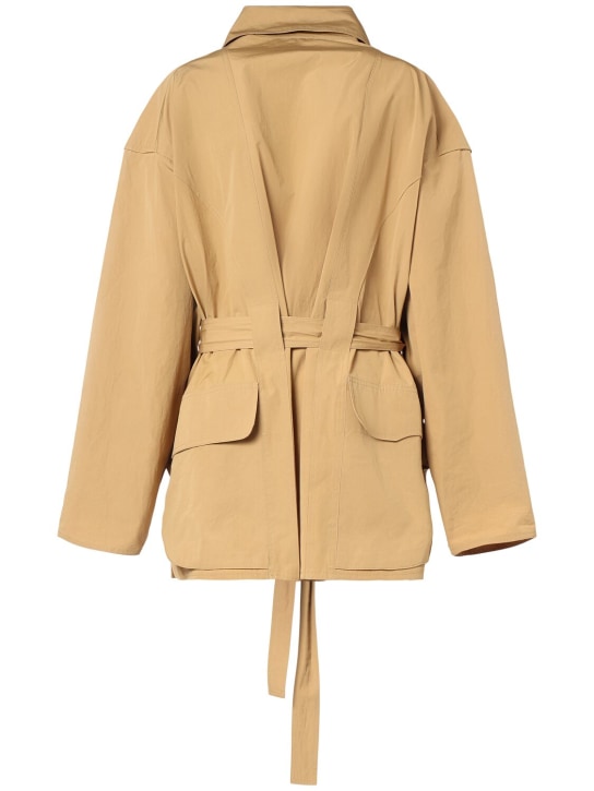 Pierrick papery technic belted jacket - The Row - Women | Luisaviaroma