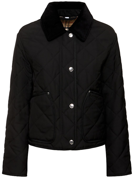 Lanford short quilted jacket - Burberry - Women | Luisaviaroma