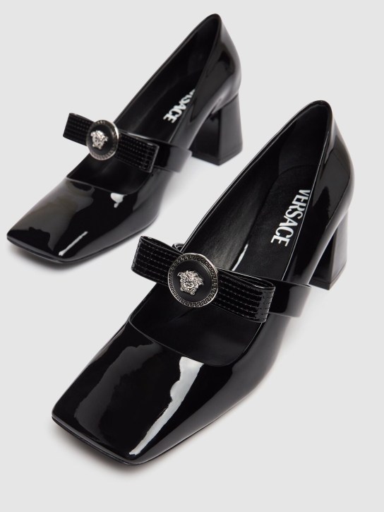 55mm patent leather pumps - Versace - Women | Luisaviaroma
