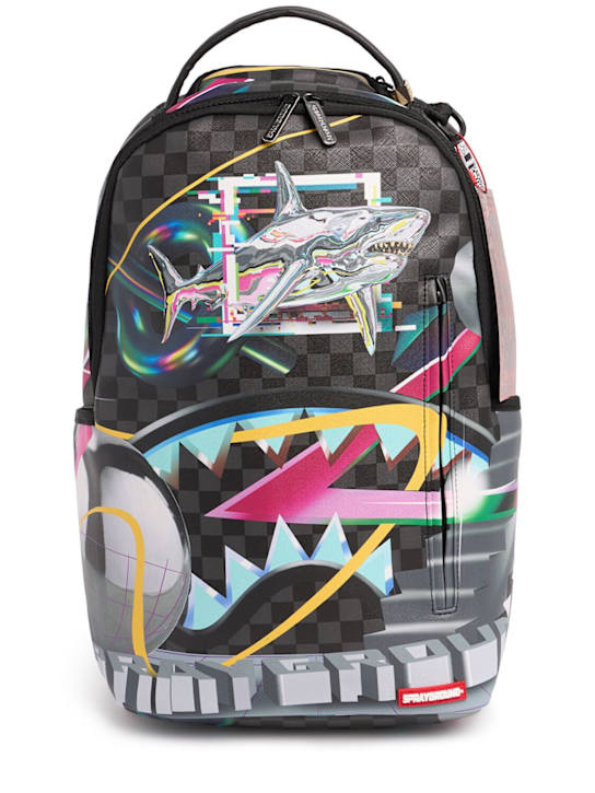 Printed canvas backpack - SPRAYGROUND - Girls | Luisaviaroma