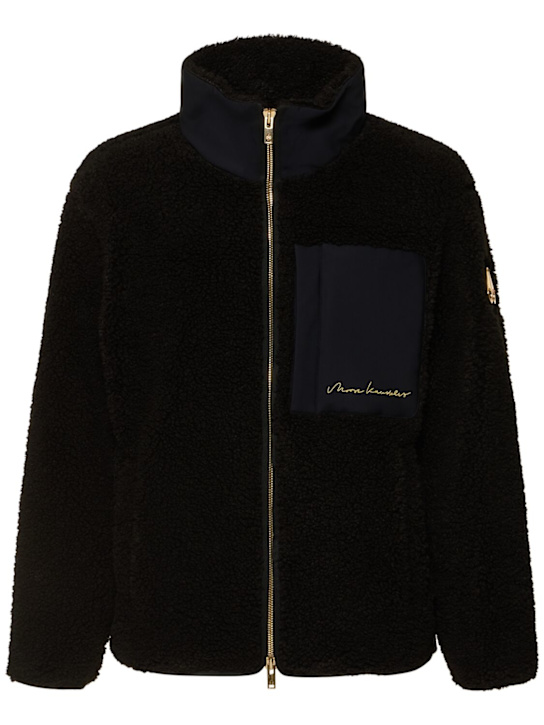 Saglek 3 teddy sherpa jacket - Moose Knuckles - Men | Luisaviaroma