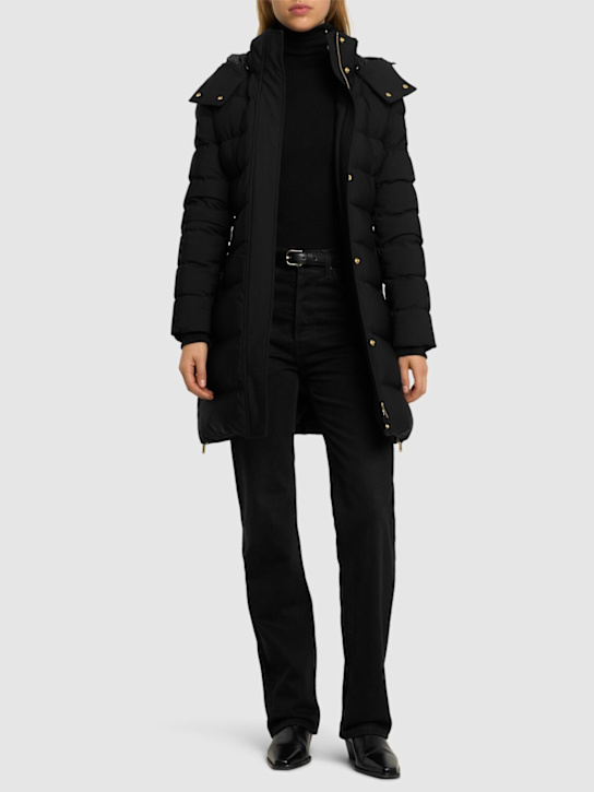 Watershed 3 parka w/ gold details - Moose Knuckles - Women | Luisaviaroma