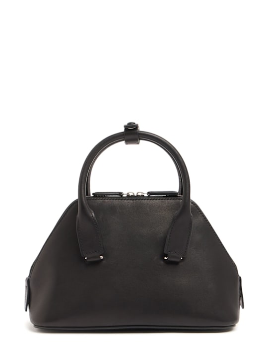 Mini devon saddle leather top handle bag - The Row - Women | Luisaviaroma