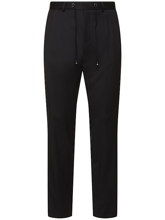 Genius wool drawstring pants - Boss - Men | Luisaviaroma