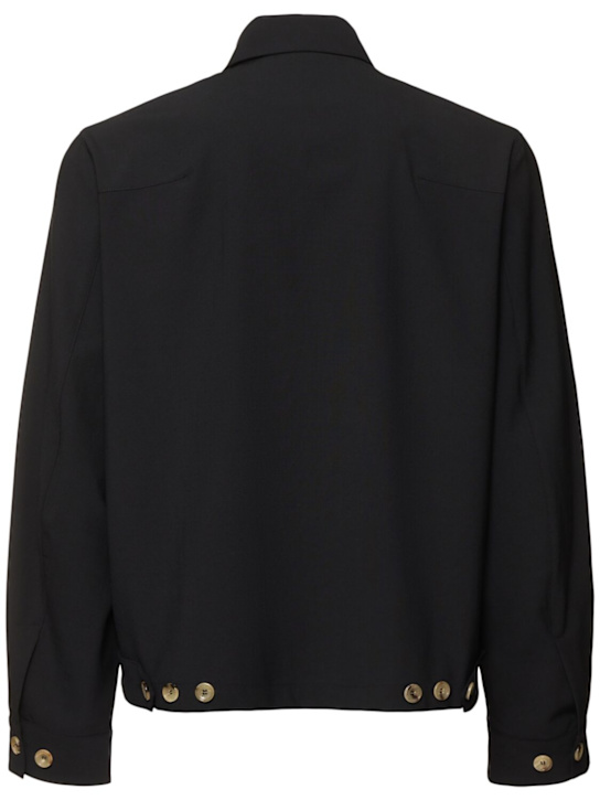 Brent Wool Blend Zip Jacket - Cellar Door - Men | Luisaviaroma