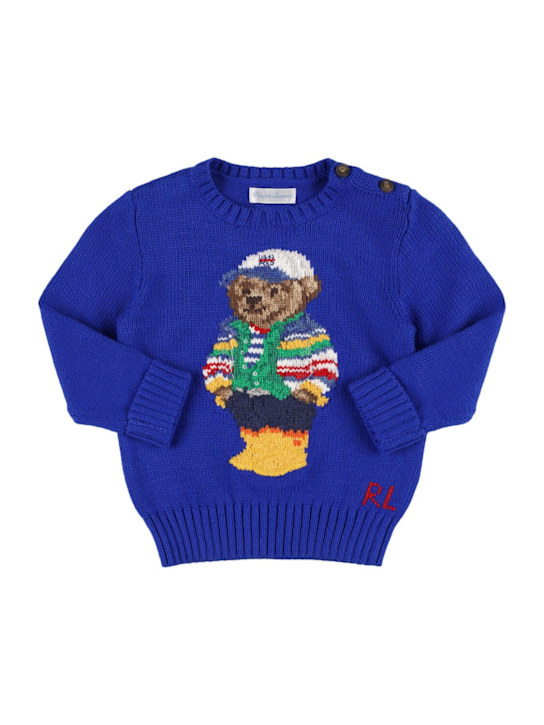Suéter de punto de algodón - Polo Ralph Lauren - Niño | Luisaviaroma