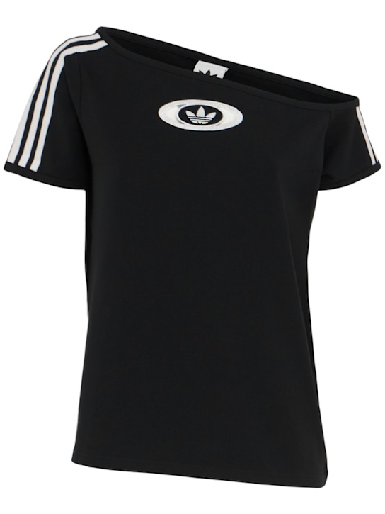 Off-the-shoulder t-shirt - adidas Originals - Women | Luisaviaroma