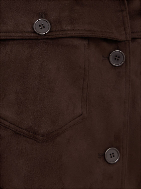 Hester faux suede jacket - The Frankie Shop - Women | Luisaviaroma