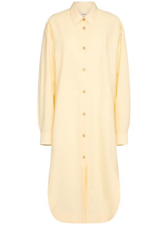 Vestido camisero de algodón - Khaite - Mujer | Luisaviaroma