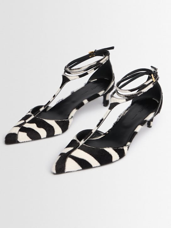 Bailarinas de piel efecto potro 45mm - Khaite - Mujer | Luisaviaroma