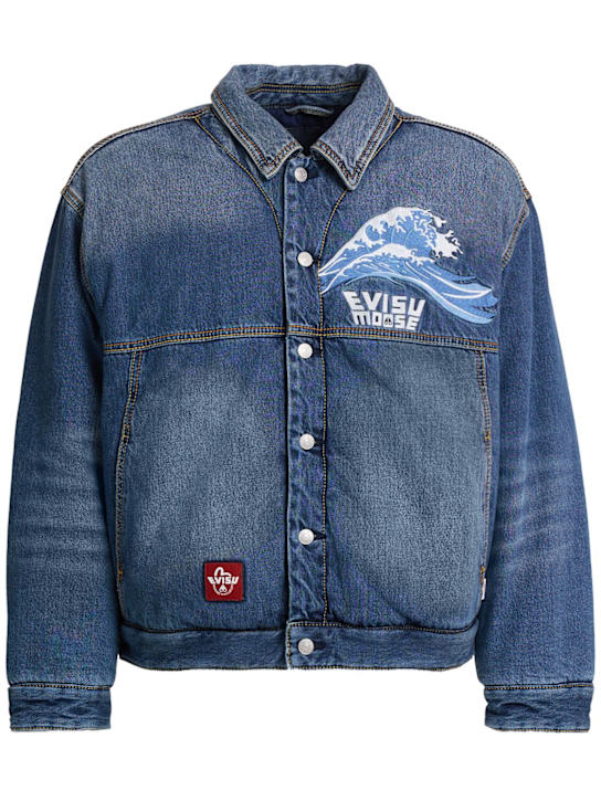 Gepolsterte jacke aus denim „evisu“ - Moose Knuckles - Herren ...