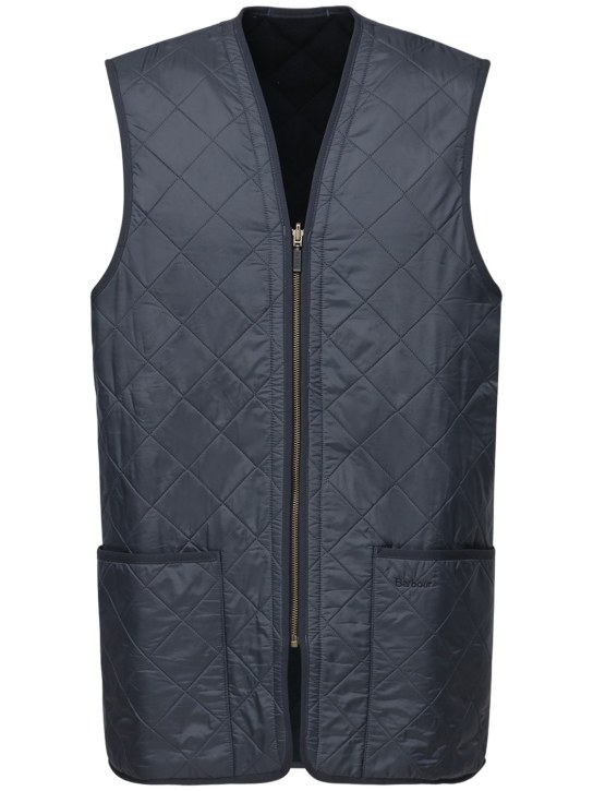 Polarquilt zip-liner vest - BARBOUR - Erkek | Luisaviaroma