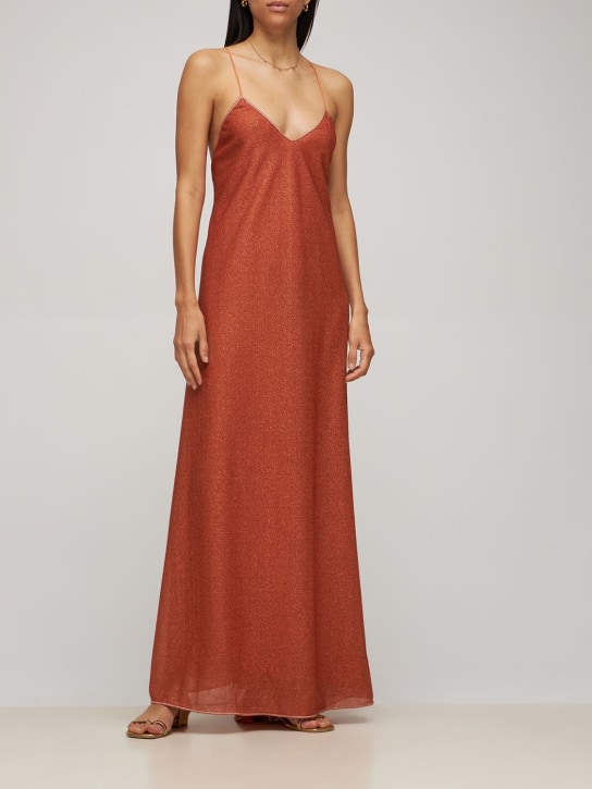 Robe longue en lurex lumière o - Oséree Swimwear - Femme | Luisaviaroma