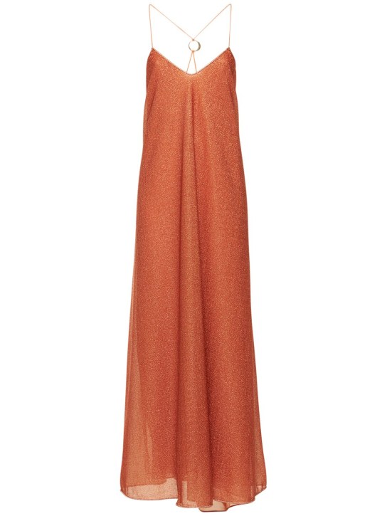 Robe longue en lurex lumière o - Oséree Swimwear - Femme | Luisaviaroma