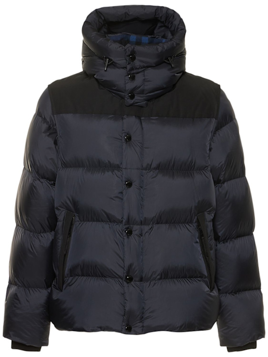 Leeds hooded nylon down jacket - Burberry - Men | Luisaviaroma