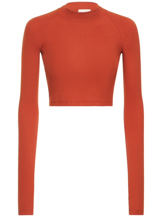 Oberteil aus geripptem baumwolljersey „carson“ - Alix Nyc - Damen ...