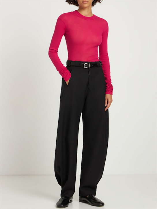 Langärmeliges t-shirt aus baumwolljersey - Bite Studios - Damen | Luisaviaroma