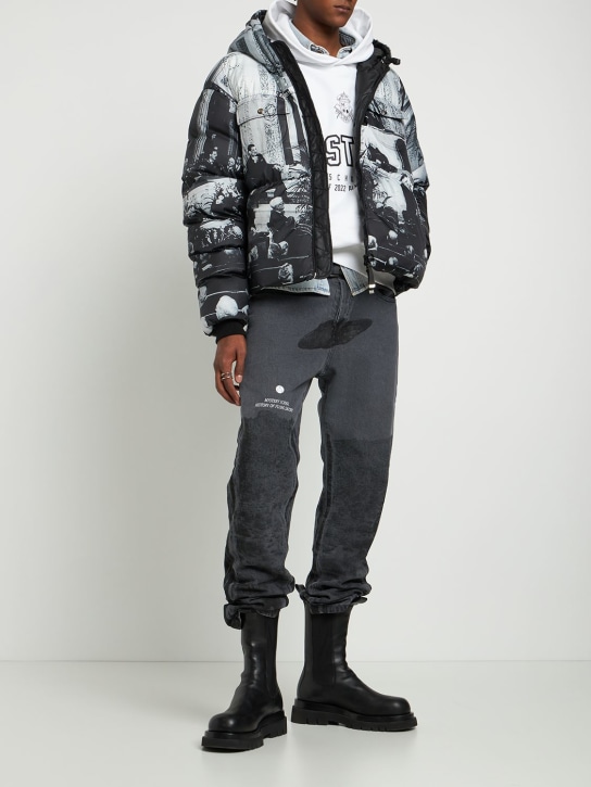 Printed tech puffer jacket - MSFTSrep - Men | Luisaviaroma