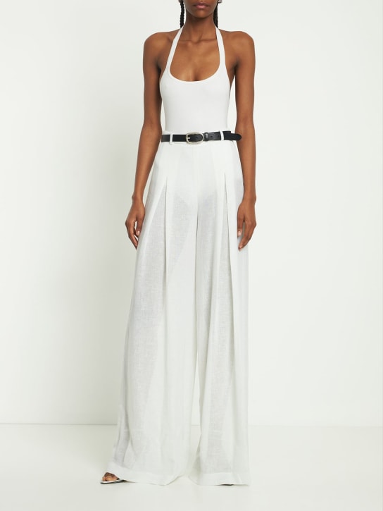 Stretch jersey halter neck body - Michael Kors Collection - Women ...