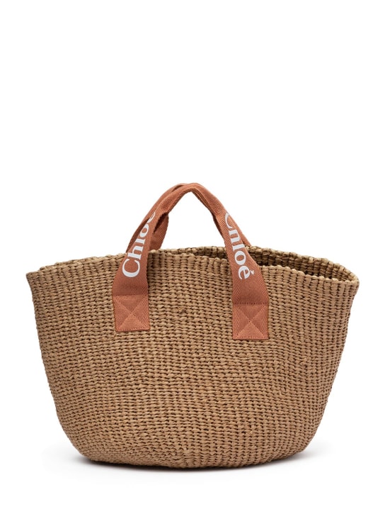 Mifuko paper handbag w/ logo - Chloé - Girls | Luisaviaroma