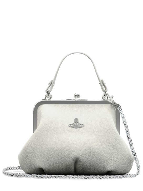 Granny frame grained faux leather bag - Vivienne Westwood - Women | Luisaviaroma