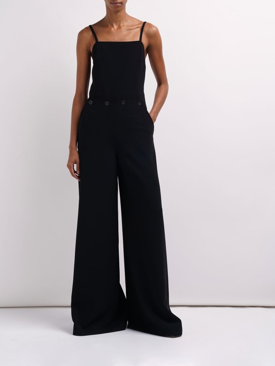 Tabarin cady jumpsuit w/ button detail - Max Mara - Women | Luisaviaroma