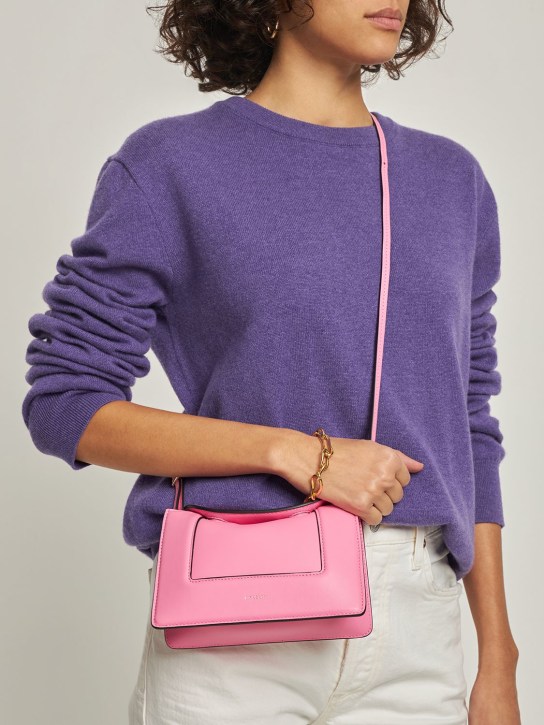 Micro penelope leather shoulder bag - Wandler - Women | Luisaviaroma