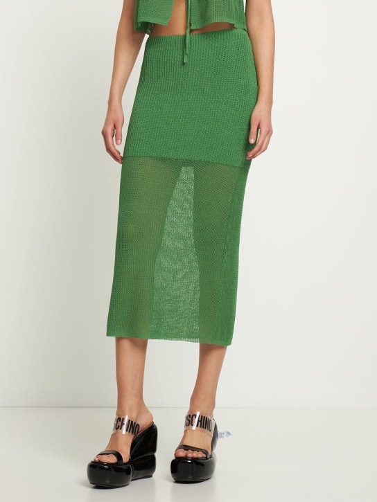 140mm inflatable poly wedges - Moschino - Women | Luisaviaroma