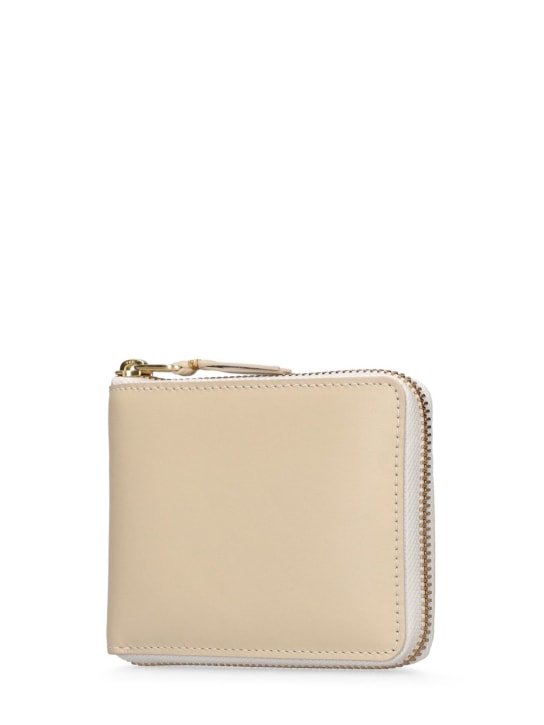 Leather zip wallet - Comme des Garçons Wallet - Men | Luisaviaroma