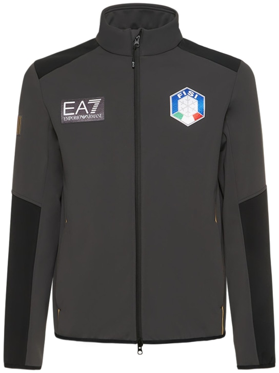 Fisi power stretch softshell ski jacket - Ea7 Emporio Armani - Men | Luisaviaroma