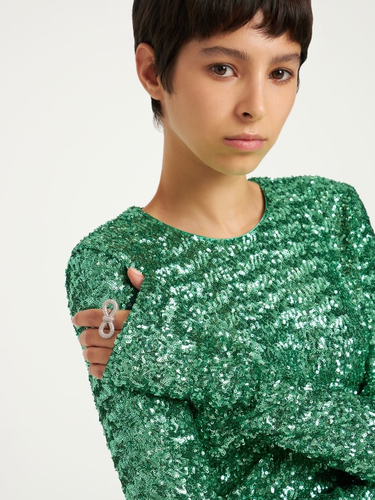 Crystal bow thick ring - Mach & Mach - Women | Luisaviaroma