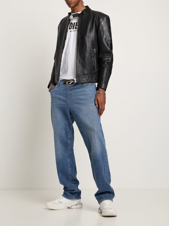 1955 d logo straight denim jeans - Diesel - Men | Luisaviaroma