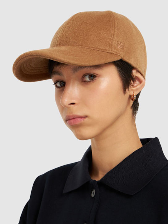Doublé wool baseball cap - Toteme - Women | Luisaviaroma