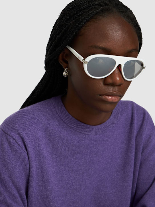 Navigaze bold aviator sunglasses - Moncler - Women | Luisaviaroma
