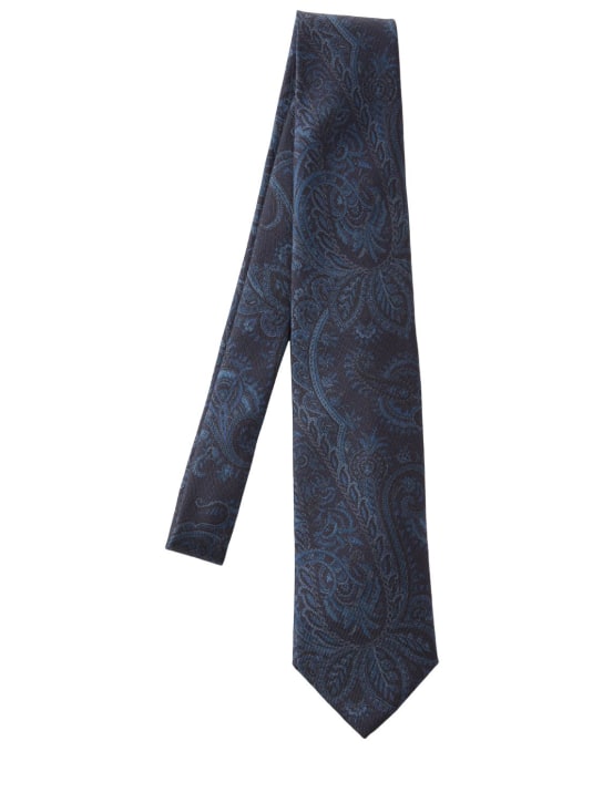 Paisley jacquard tie - Etro - Men | Luisaviaroma