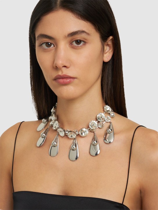 Crystal teardrop choker - Area - Women | Luisaviaroma