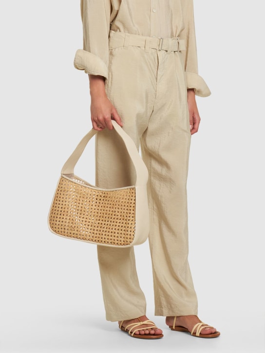 Rattan basket shoulder bag - St. Agni - Women | Luisaviaroma