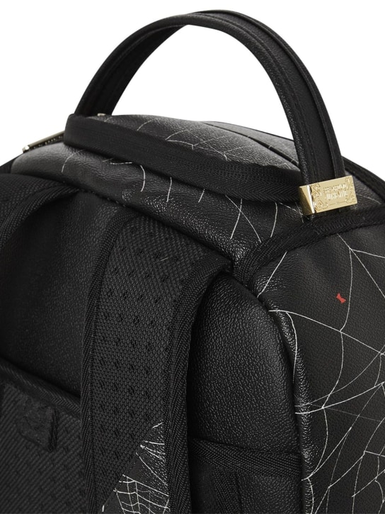 Spider print canvas backpack - SPRAYGROUND - Erkek Çocuk | Luisaviaroma