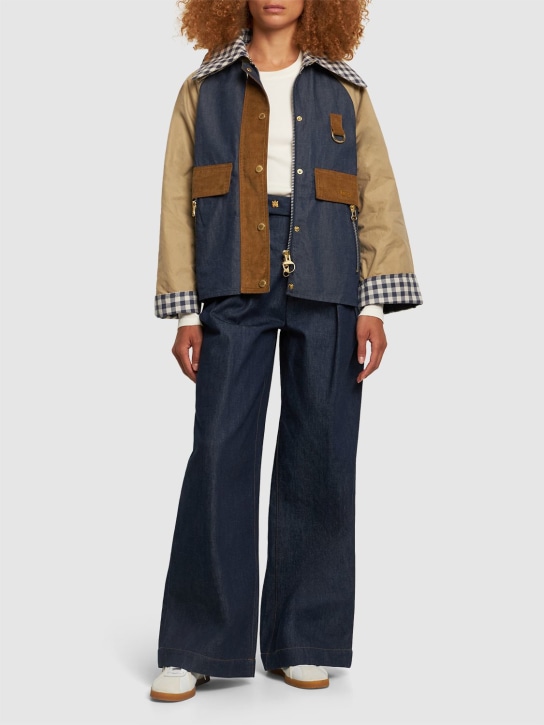 Catton patch showerproof jacket - BARBOUR - Women | Luisaviaroma