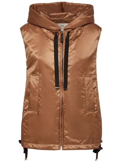Greengo waterproof hooded padded vest - Max Mara - Women | Luisaviaroma