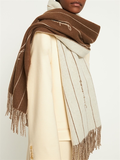 L'echarpe fio fringed scarf - Jacquemus - Women | Luisaviaroma
