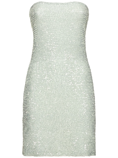 Sequined strapless mini dress - Nina Ricci - Women | Luisaviaroma