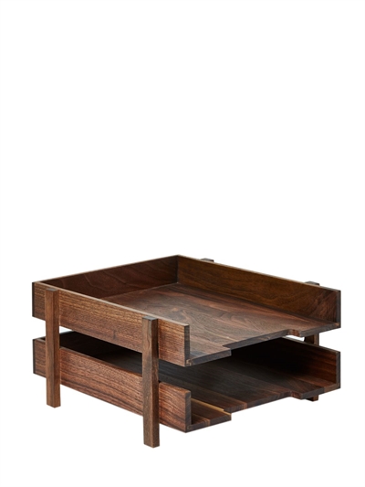 Walnut stacked tray - The Conran Shop - Home | Luisaviaroma